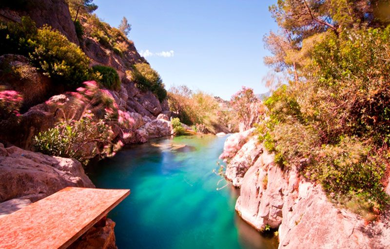La sorgente di Algar, un luogo paradisiaco